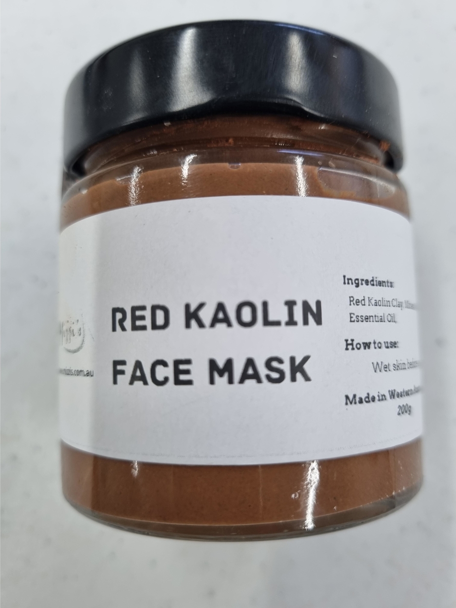Red Kaolin Face Mask - 200g - Mizzi's